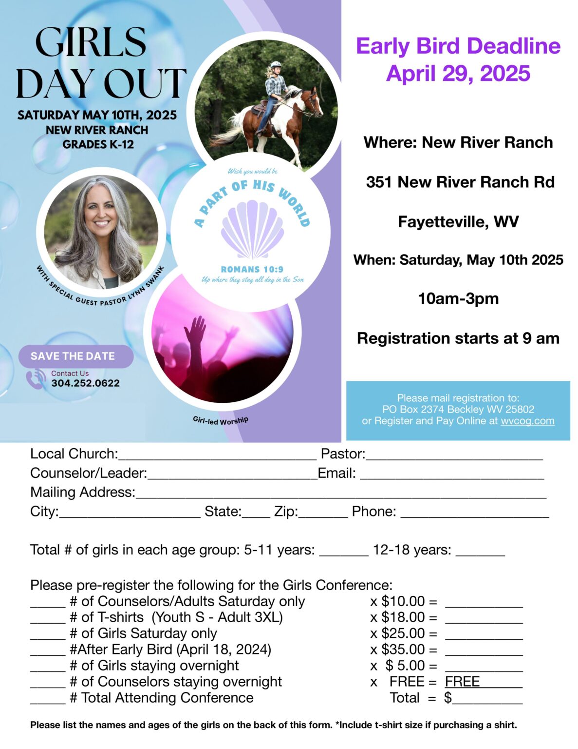 Girls Day Out - West Virginia Church of God